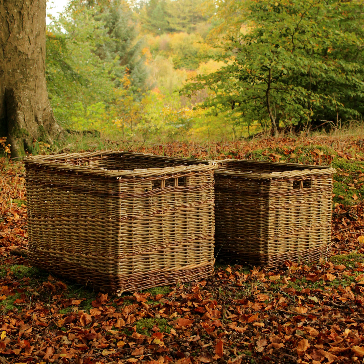 Rectangular Log Basket – John Cowan Baskets